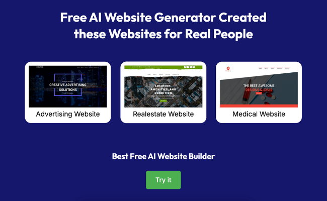 Innove AI: A Free AI Website Builder Powered by ChatGPT