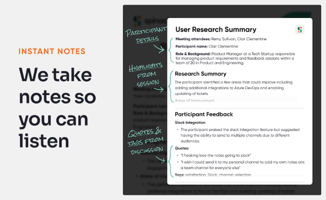 Spinach AI: Your Smart AI Assistant for Accurate Meeting Notes